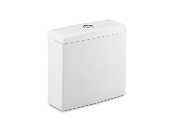 Meridian-Dual flush 4,5/3L WC cistern for compact toilet 370 x 140 x ...